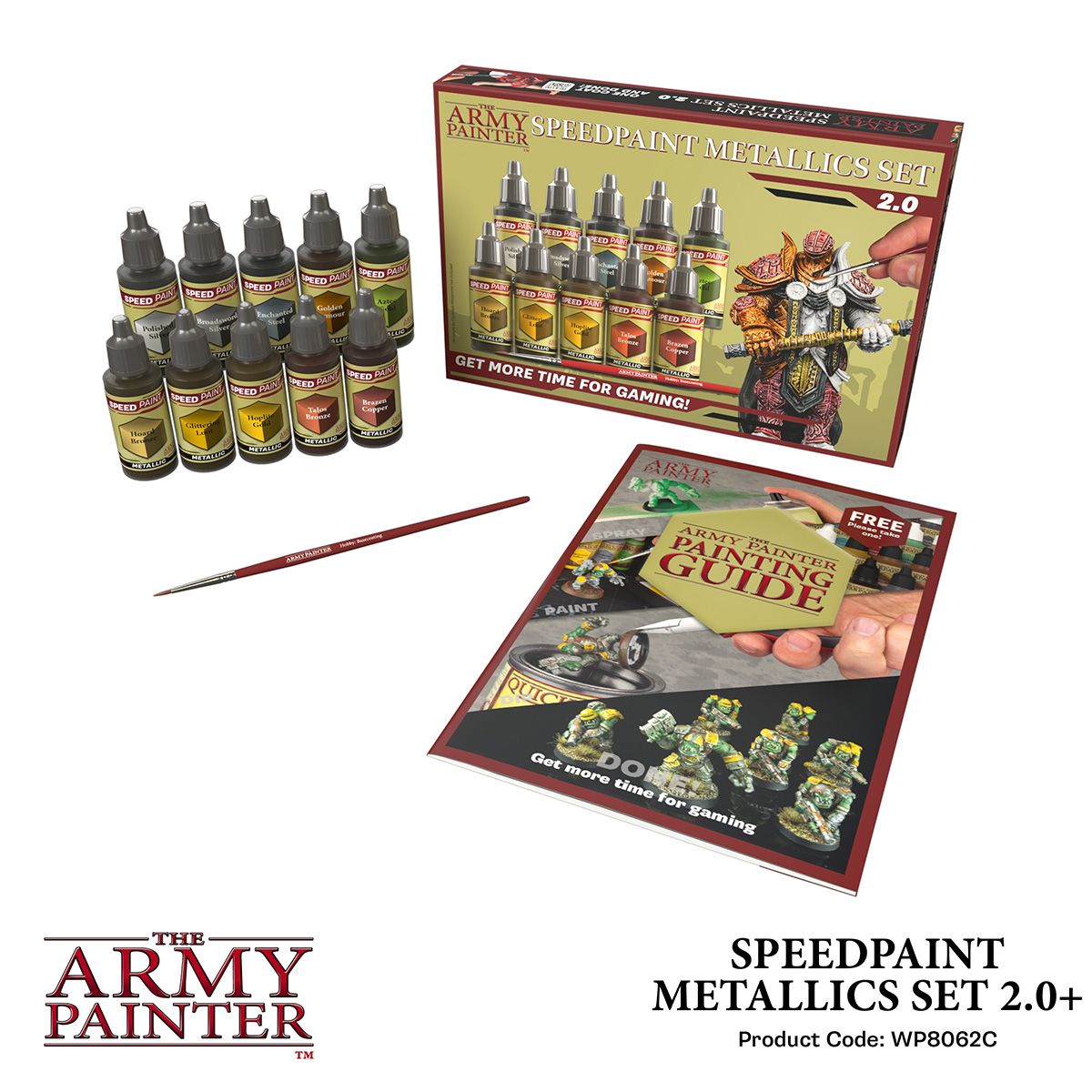 army painter speed paint 2.0 metallic set 水性油 套裝 – 模型谷