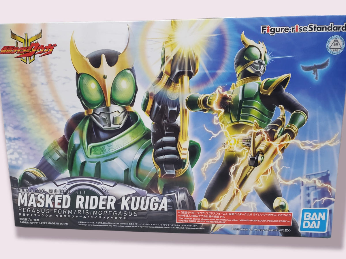 bandai FRS figure rise stand kamen rider kuuga pegasus form rising peg ...