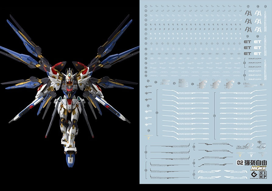 evo 水貼 MGEX strike freedom 突擊自由高達 – 模型谷